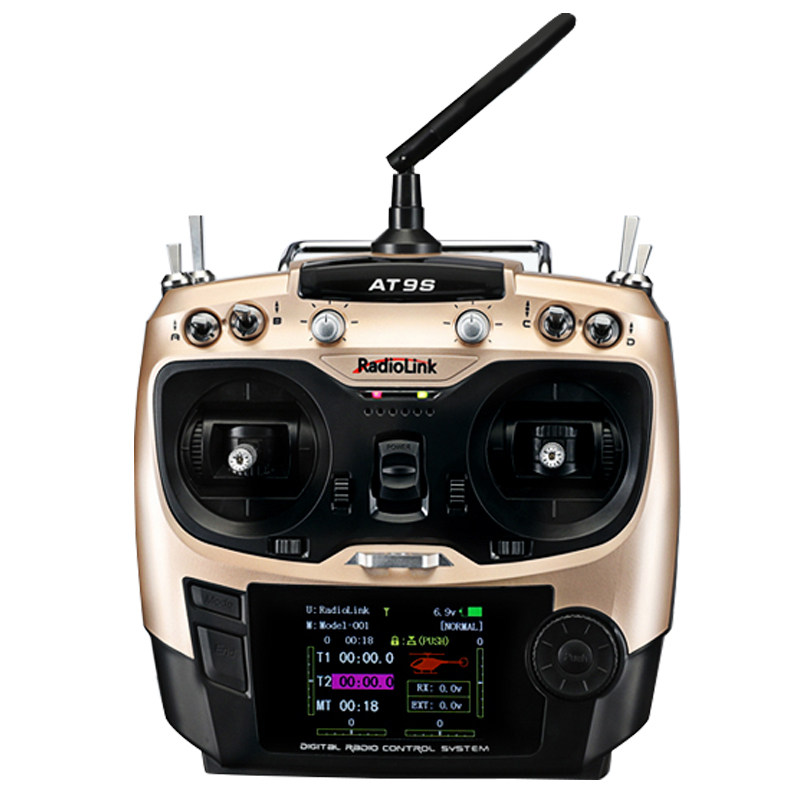 Radiolink AT9S Pro AT10 Aircraft Model Remote Control for Drones | 12 ...