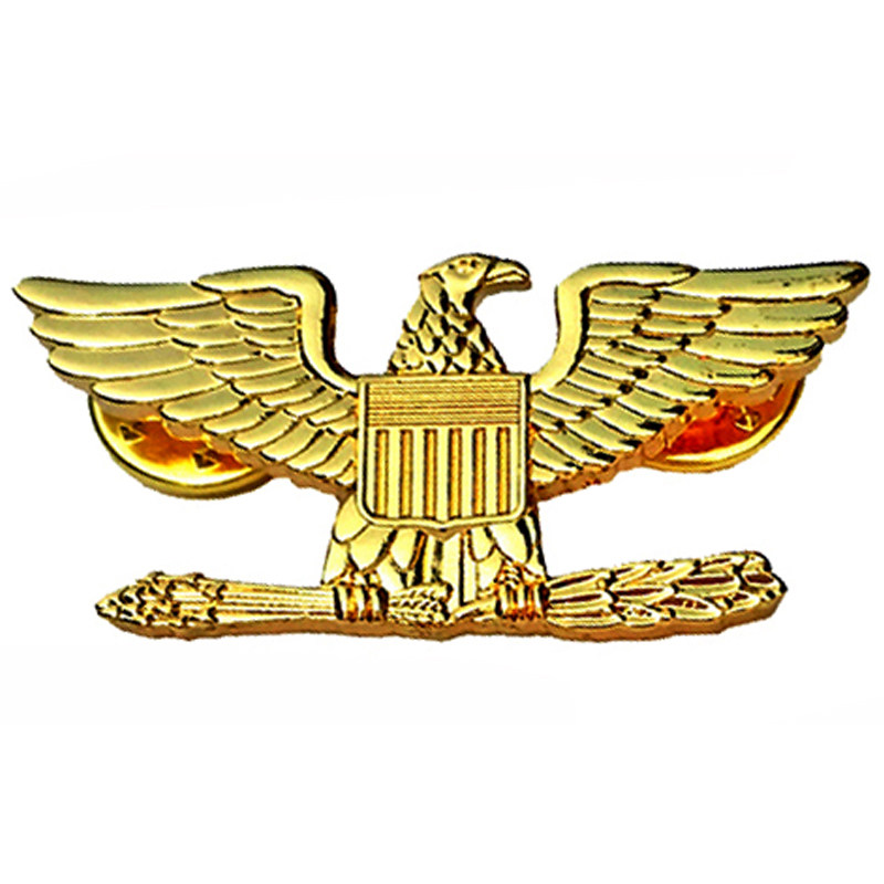 Military Fan American Sergeant Lieutenant Military Rank Medal Cap Badge ...
