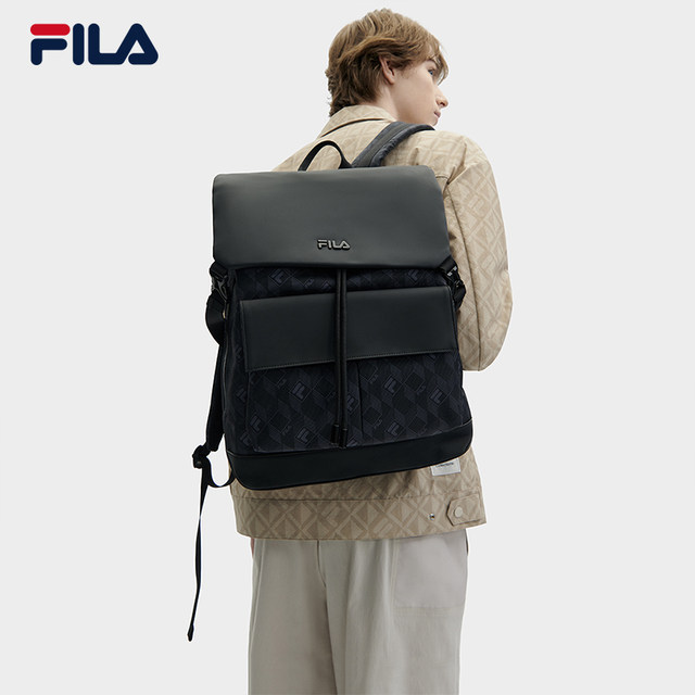 FILA Official Men's Backpack 2024 New Fashion Casual Backpack ...