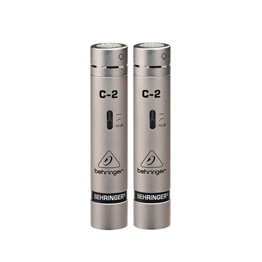 Microfone condensador behringer c2 c-2 - diafragma único, ideal para ...