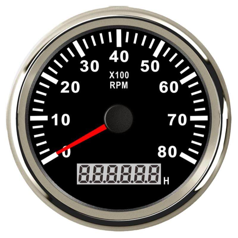 Modified Tachometer for Gasoline/Diesel Engine - Universal 12V24V with ...