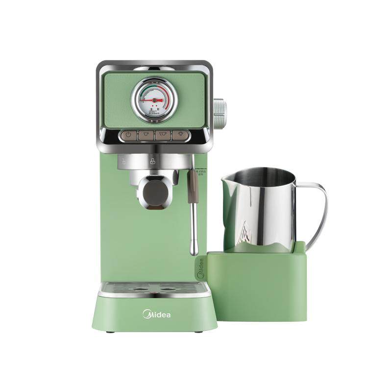 Midea Italian Coffee Machine Semi-Automatic Espresso Maker - Green