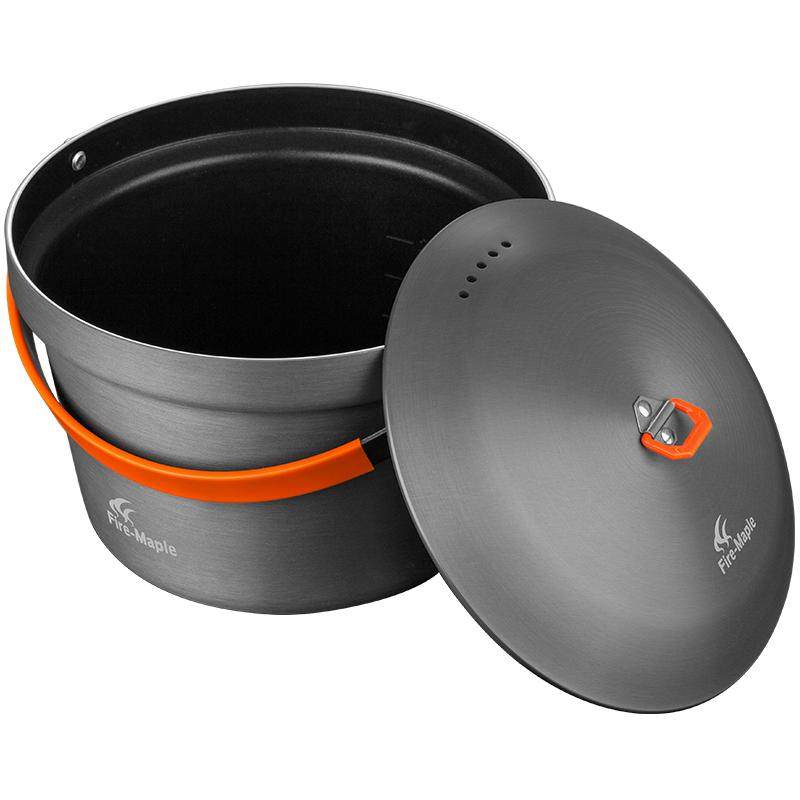 Fire Maple Outdoor Camping BBQ Pot - 3L Non-Stick Aluminum Alloy