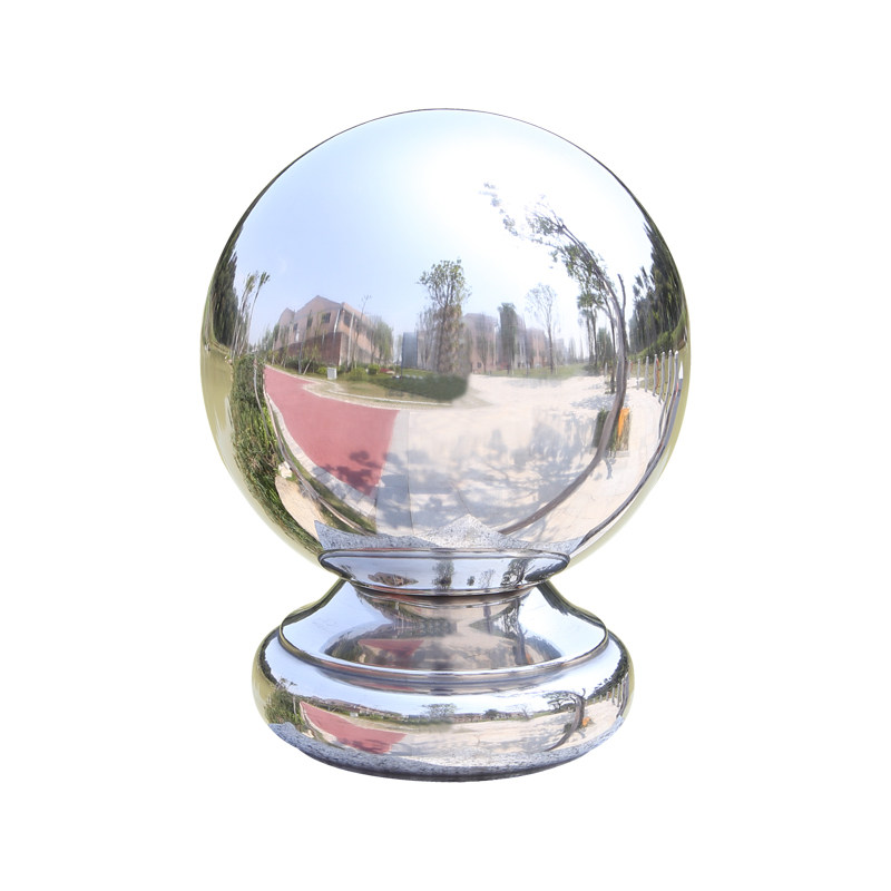 Stainless Steel Round Conjoined Ball Gate Pillar Stair Handrail Round ...