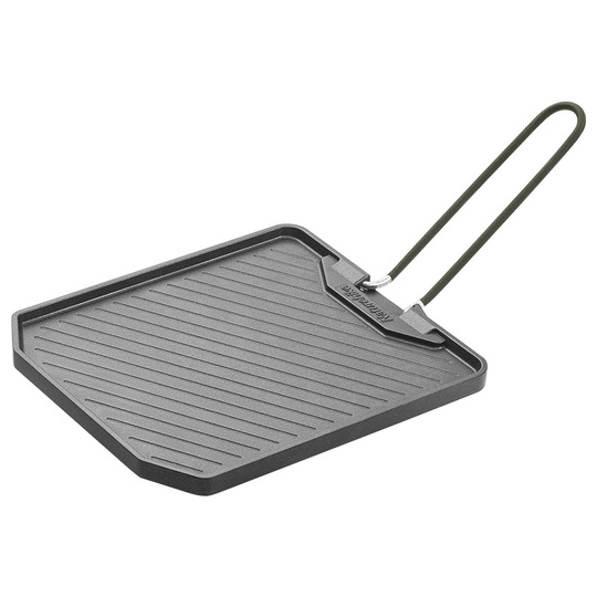 Naturehike 201 Stainless Steel Camping Fry Pan - Non-Stick BBQ Tray