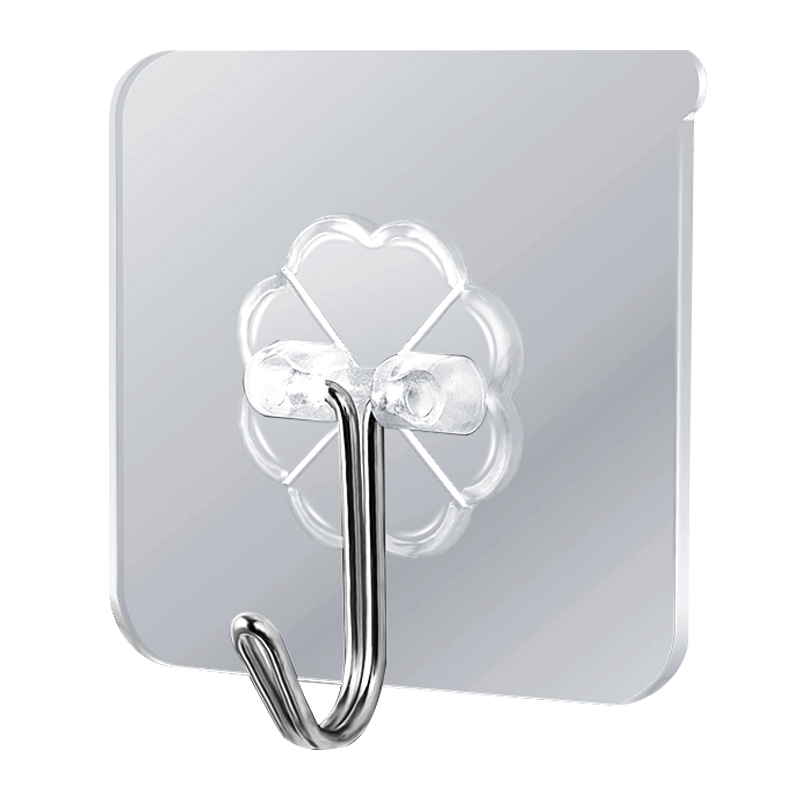 Hook Stickers Strong Adhesive Load-Bearing Kitchen Hooks - No Traces ...