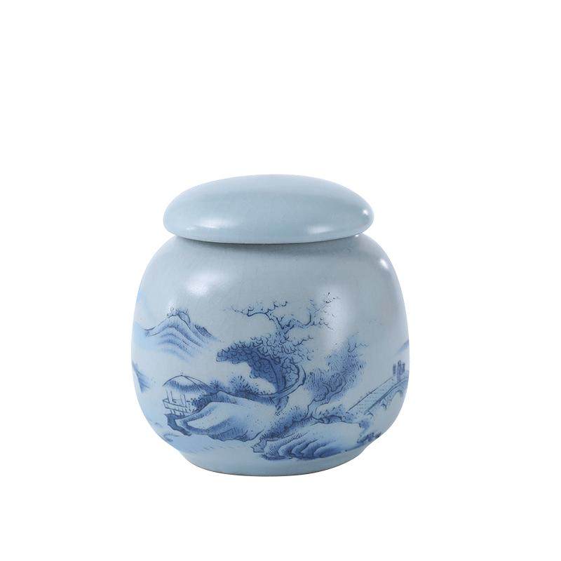 Tianlong Ceramic Tea Cans - Mini Portable Sealed Storage Jar