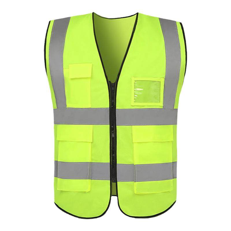 Rompi reflektif jiahu untuk keselamatan konstruksi | pakaian berkendara ...