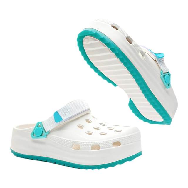 Thick-soled Croc Shoes Women's Non-slip Non-slip Nurse Operating Room ...