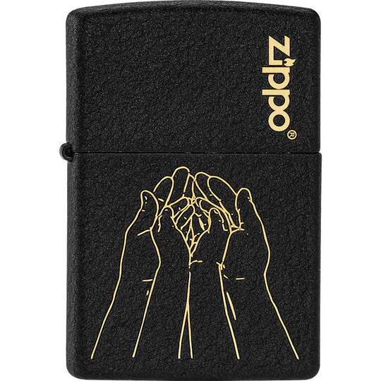 Encendedor Zippo Father's Love Palm - Queroseno genuino a prueba de viento