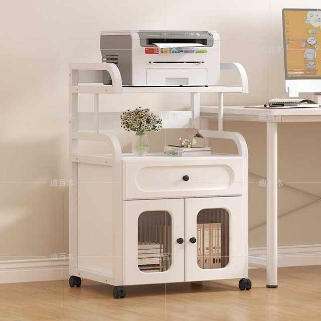 High -end modern minimalist printer set up the shelf household desk ...