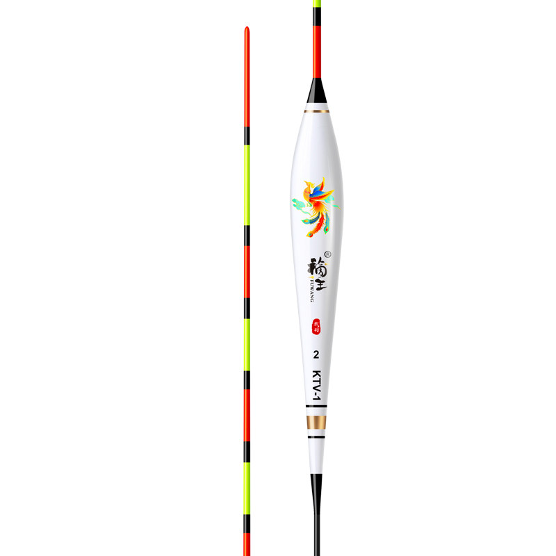 King Fu Peacock Feather Fishing Float - High Sensitivity Vertical Float