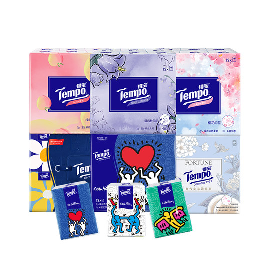 Tempo Depot Handkerchief Paper - Scented and Unscented, 78 Packs ...