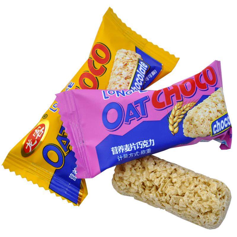 Longke 오트밀 캔디 - 저당 스낵 - 500g