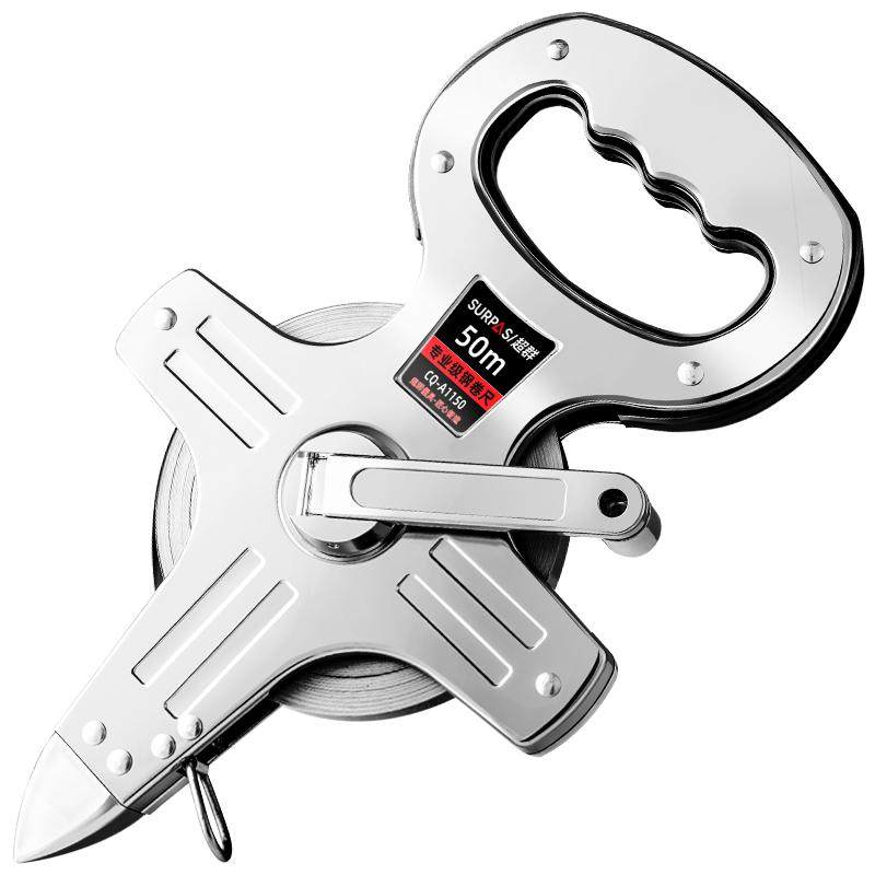 Large Tape Measure - 50m, 30m Steel Ruler, 100m Steel Tape Measure Soft ...