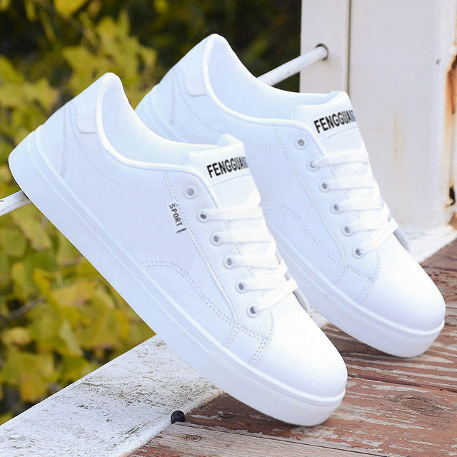 Men's shoes small white shoes 2025 Spring casual sports shoes Student ...