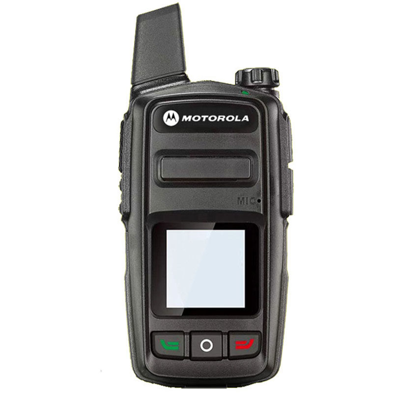 Motorcycle 4G Plug-in Card Intercom - Handheld Fleet Communication Device