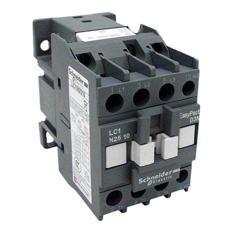Schneider d3n ac kontaktor ac saat ini 25a 1no 220v lc1n2510m5n