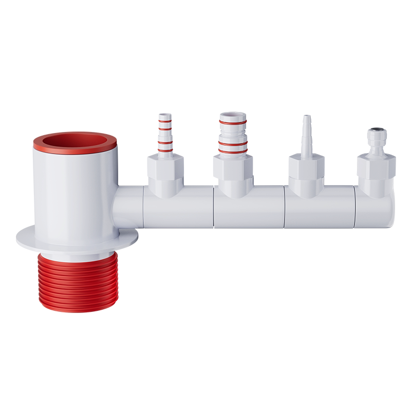 Kitchen Sewer Pipe Three-Way Connector | Water Purifier Pre-Filter ...