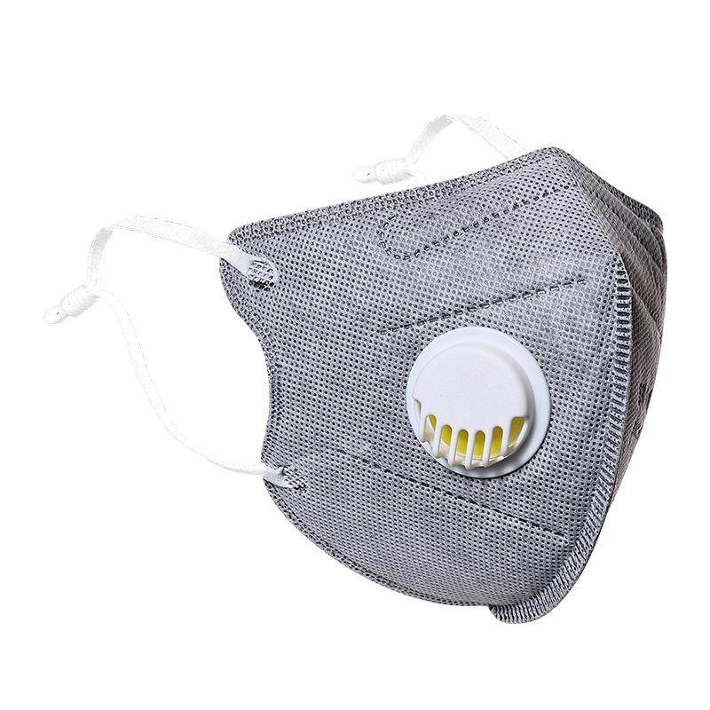 KN95 Mask with Activated Carbon & Valve - Anti-Dust, Formaldehyde, Welding