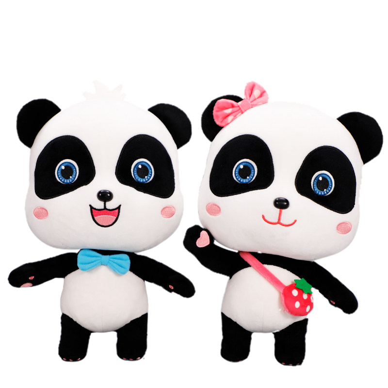 Baby Bus Miraculous Panda Plush Doll - Safe & Cute Birthday Gift
