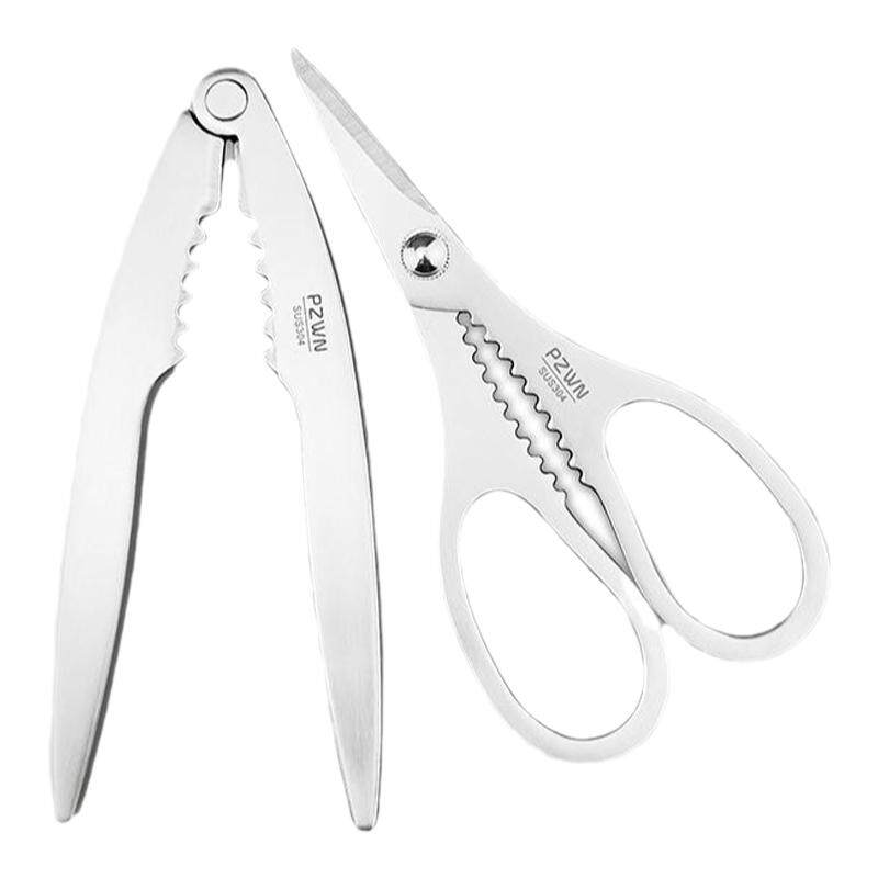 New 304 Stainless Steel Crab Eating Tool - Eight-Piece Set for Peeling ...