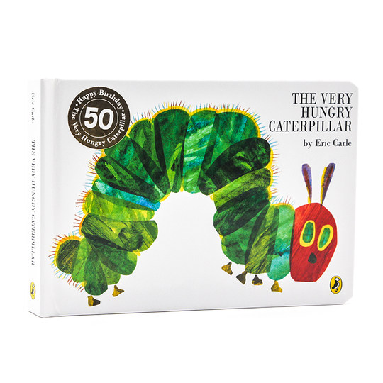 Engelsk very hungry caterpillar bildebok for små barn med ...