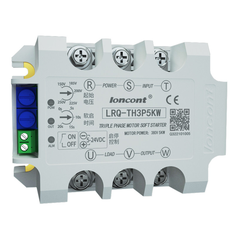 Loncont Three-Phase Motor Soft Starter Online Slow Start Module LRQ ...