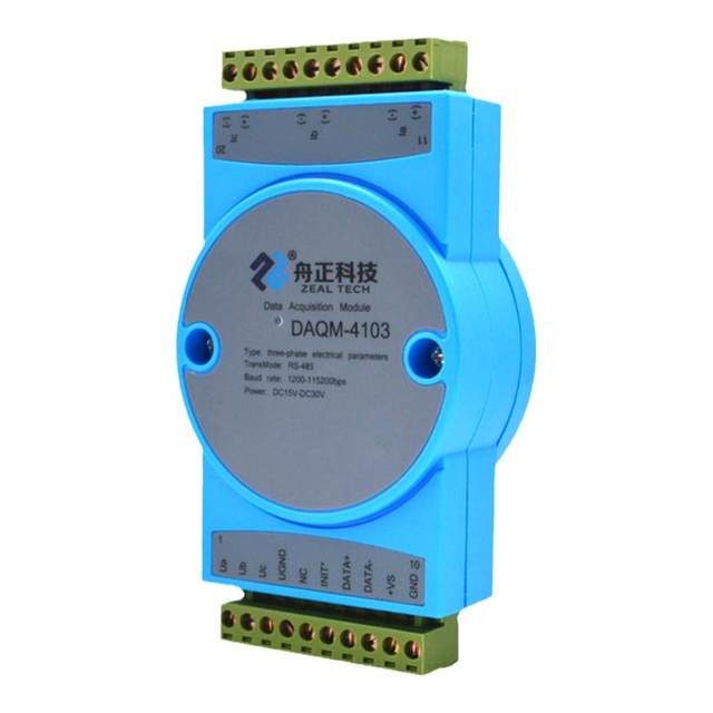 Three-phase electrical parameter acquisition module AC voltage current ...