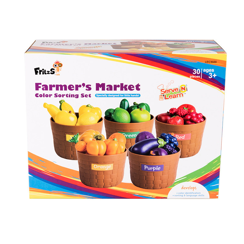 Les jouets d'fruits et légumes doux de Fritzs - Ensemble de jeu de ...