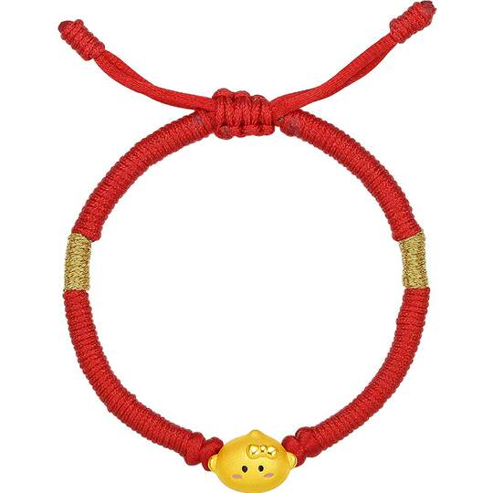 Saturday Fu Jewelry Gold Enamel Baby Bracelet - Official Authentic