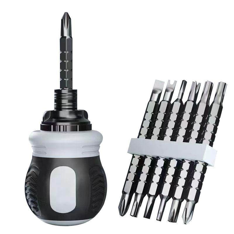 German Craft Ratchet Dual-Purpose Mini Screwdriver