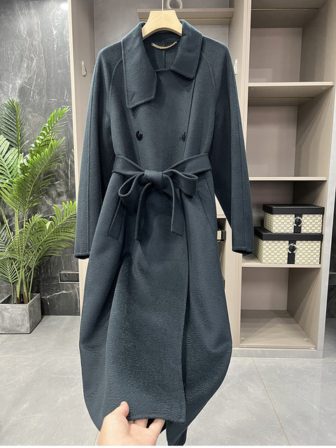 Yuan Factory's goods! G 4W+! Water wave pattern cashmere wool double ...