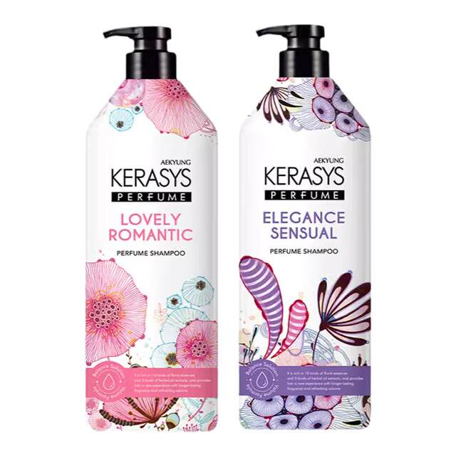 South Korea's Aijing Kona Silk Wash Fragrance Shampoo Long-lasting ...