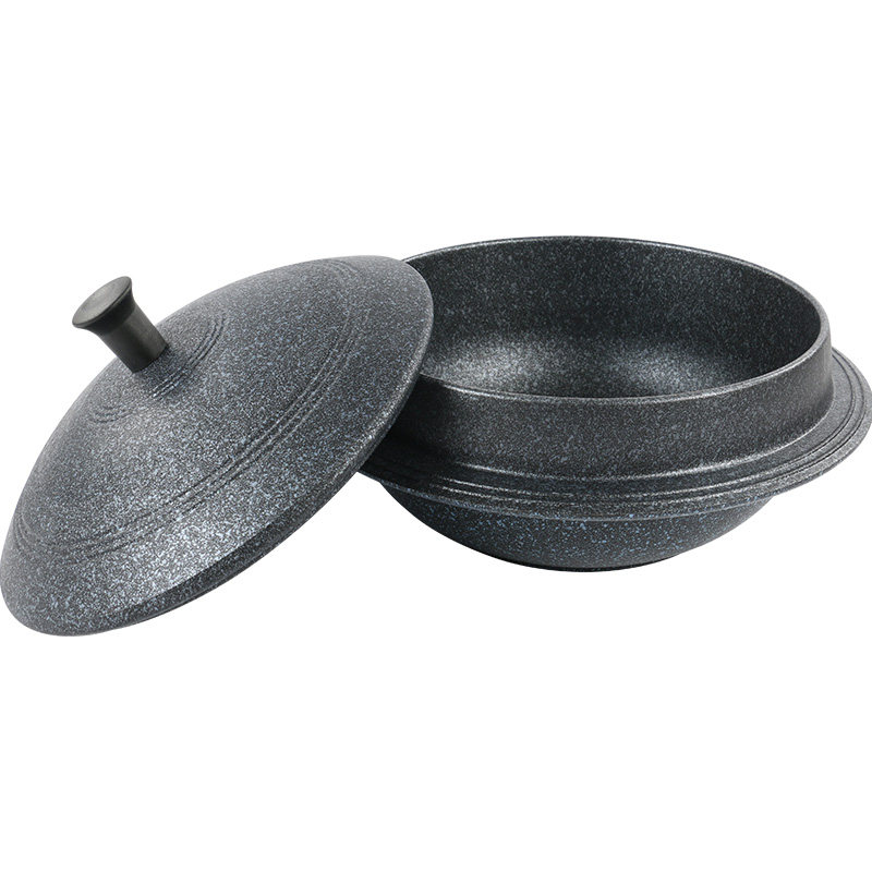 Korean Stone Pot Casserole - Maifan Stone Soup Pot for Gas & Induction