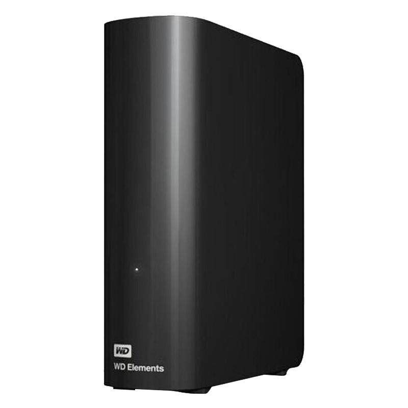 WD西数移动硬盘elements桌面台式外置4t/6t/8t/12t大容量西部数据