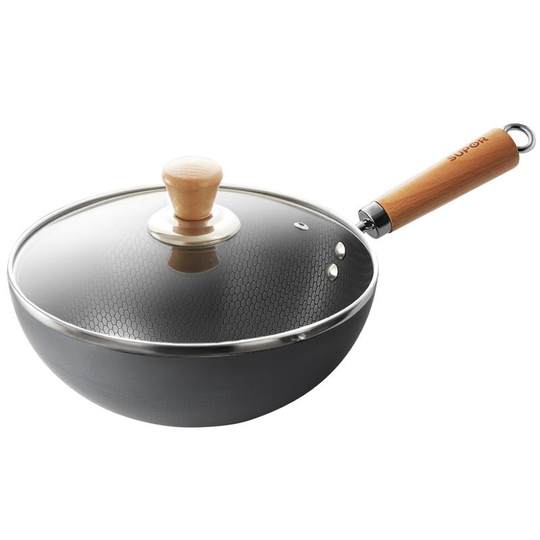 Supor olla de hierro pequeña mini wok pequeño - olla antiadherente de ...