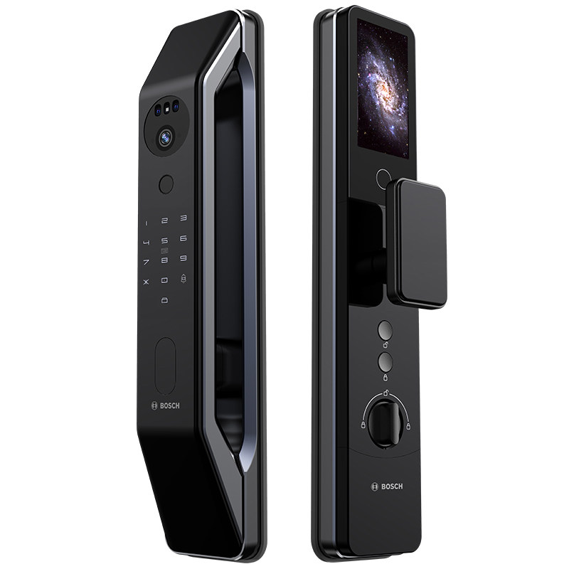 Bosch Fu6 Plus Smart Lock - Face Recognition, Fingerprint, Password ...