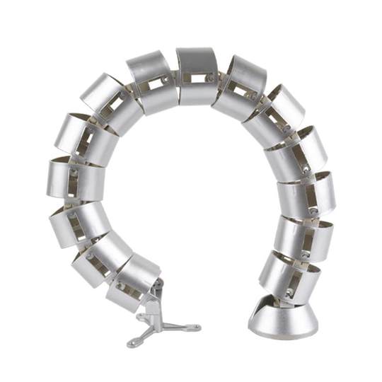 Desk Bottom Wiring Tube - Thickened ABS Plastic Hidden Wire Snake Tube ...