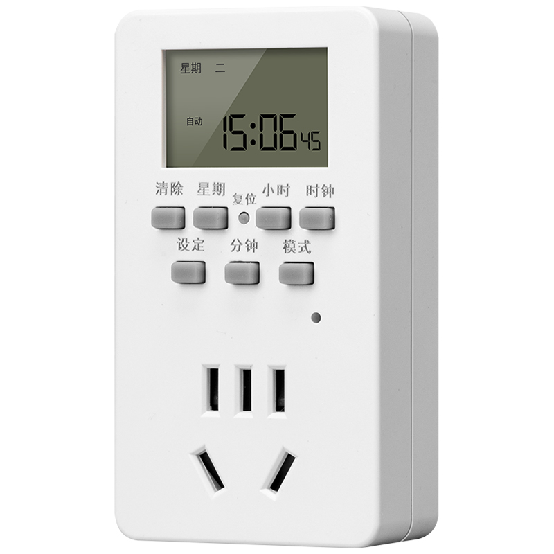 Timing Socket Timer Switch Controller Automatic Power Off Smart Water Heater Timing Control Fish ...