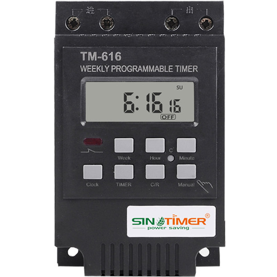 Sinotimer TM616 Microcomputer Time Control Switch - 220V Automatic Timer
