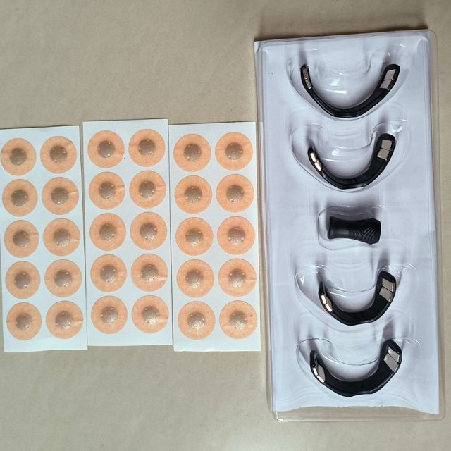 External magnetic nasal suction nasal breathing dilator nasal plug ...