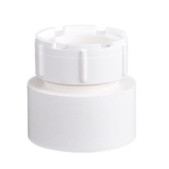 Lesso 50mm PVC Drain Pipe Cleanout Plug Connector