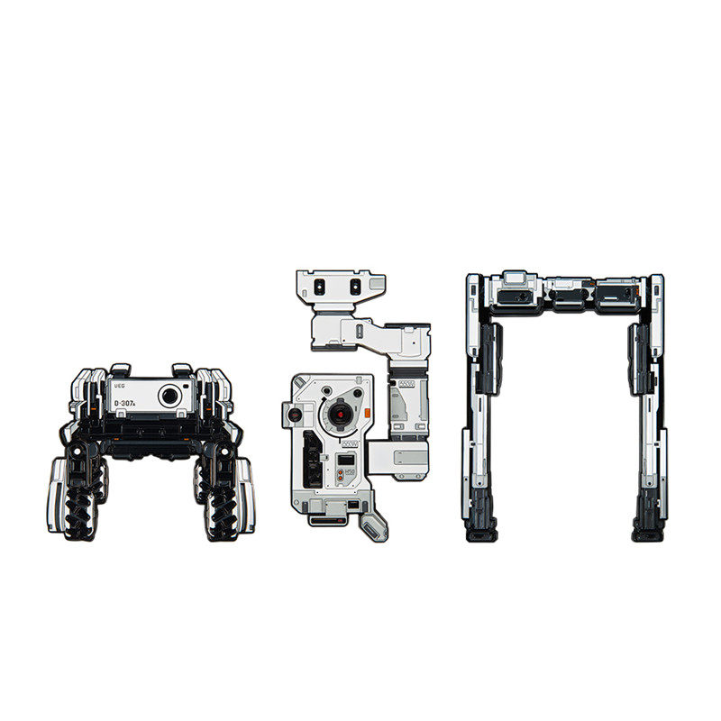 Saifan Wandering Earth 2 Mechanical Dog - Stupid Robot Metal Magnet Toy