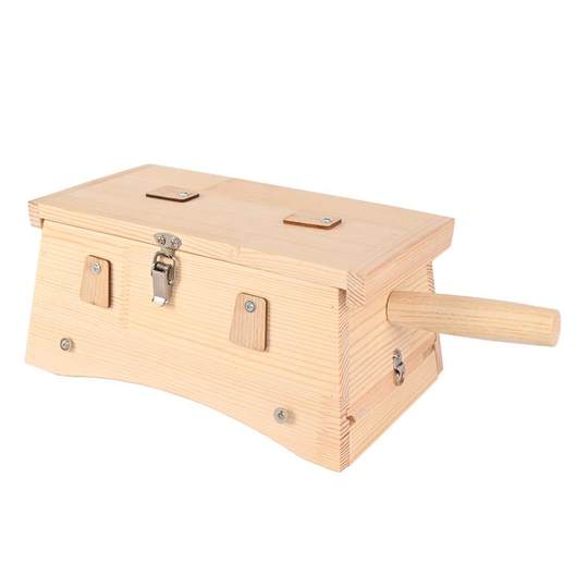 Portable Wooden Moxibustion Box - Six-Hole Household Warm Moxibustion ...