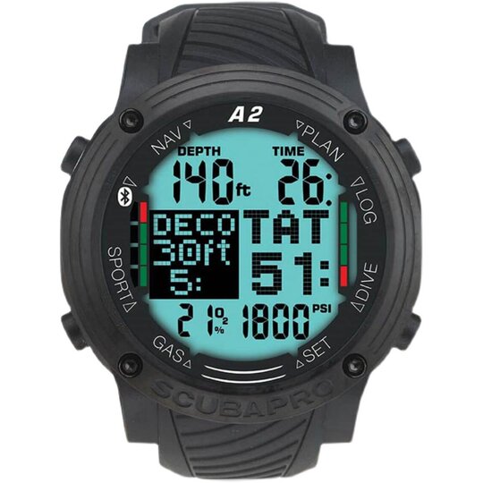Scubapro A2 Diving Computer Watch - Multi-Mode Bluetooth Support