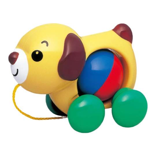 Toyroyal Japanese Hand-Pulled Puppy Toy - Children's Drag Toy for Toddlers
