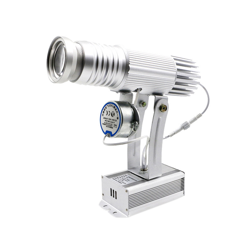 Logo Projector Light - Rotating LED Advertising Spotlight