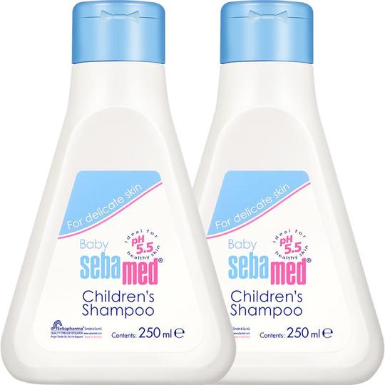 Sebamed Champú para Bebés - Pieles Nuevas y Sensibles - pH 5.5 - 250ml x 2