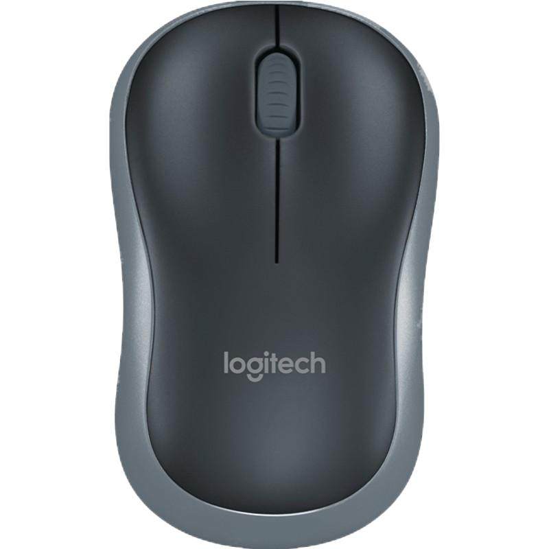Logitech M186 Bezdrátová myš - 2,4GHz USB optická myš do kanceláře